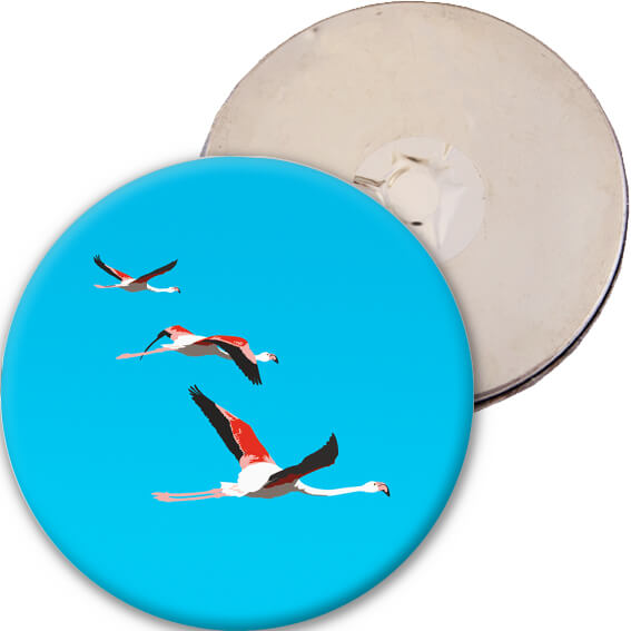 Magnets rigides circulaires pour musée et carterie - 123 Magnet