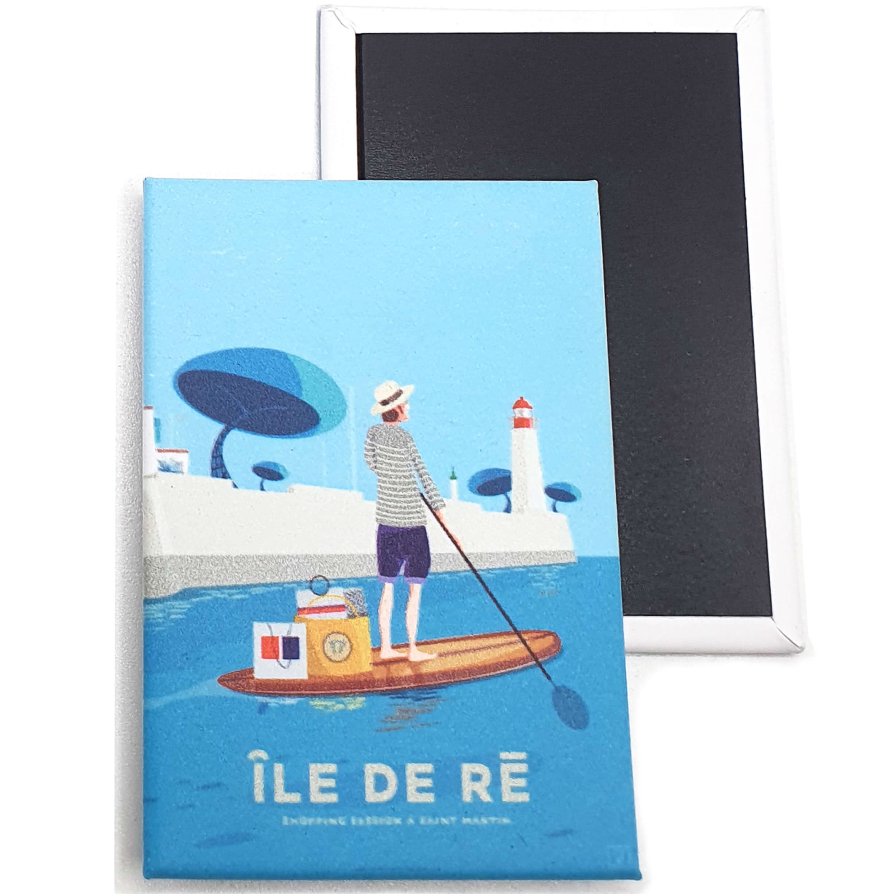 Magnet rigide personnalisé pour musée et carterie - 123 Magnet